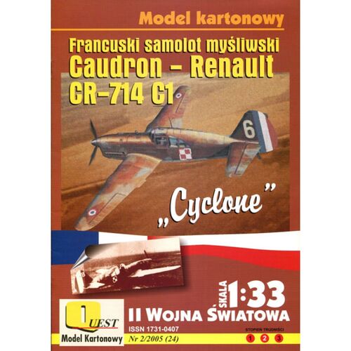 Quest 024 French fighter Caudron - Renault CR 714 C1