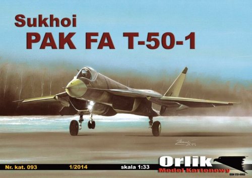 Orlik 093 Sukhoi PAK FA T-50-1