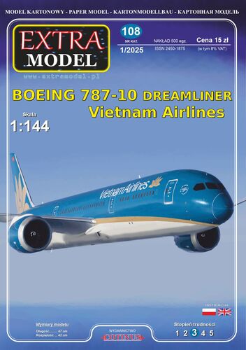 Extra Model 108 Boeing 787-10 Dreamliner - Vietnam Airlines
