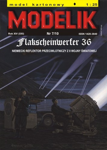Modelik 07_10 FLAKSCHEINWERFER 36