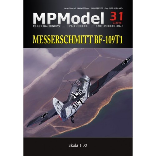 MPM Model 02-2016 Messerschmitt Bf-109T1