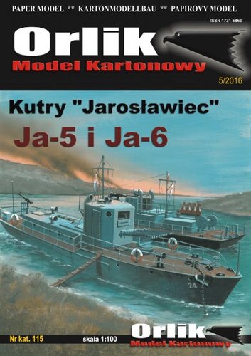 Orlik 115 Radzieckie kutry rzeczne Jarosławiec Ja-5 i Ja-6
