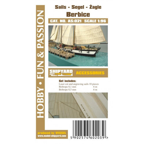 ShipYard AS021 Berbice - Sails