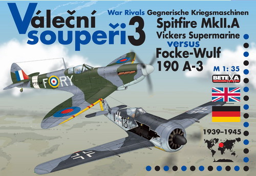 Betexa 218 Spitfire MkII.A versus Focke-Wulf 190 A-3