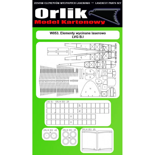 Orlik 053w LVG B.I - Laser Cutting Frames And Wheels