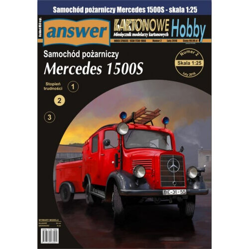 Answer KH-02-2016 Mercedes 1500S - Fire Truck