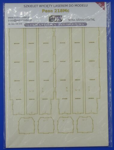 Extra Model 099-100-074-SZK Laser-Cut Frames For Model PESA 218Mc