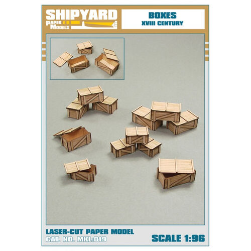 ShipYard MKL019 Boxes XVIII Century