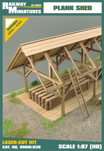 ShipYard RMH0038 Plank Shed