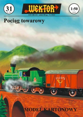 Wektor 31 Pociąg towarowy