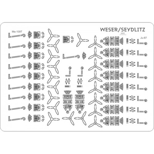 Answer ANG-03-2017-SZK03 Weser Aircraft Carrier - Planes Set Of Details