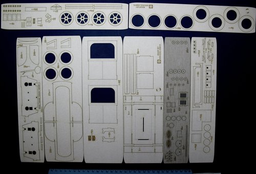 Świat z kartonu AKC044 Elektryczna lokomotywa Siemens dodatki
