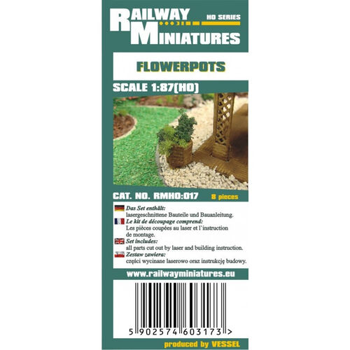 ShipYard RMH0017 Flowerpots