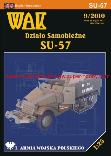 WAK 09-2010 Działo Samobieżne SU-57
