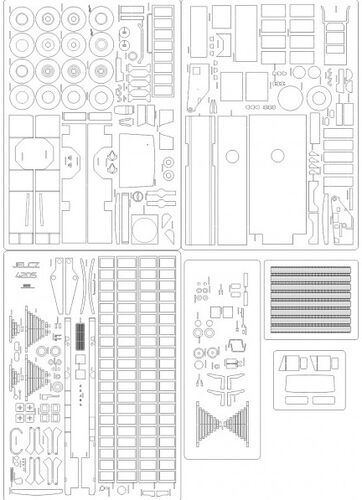 Answer ANG-120-SZK JELCZ 420S - Laser Cut Frames, Details, Glazing, Treads