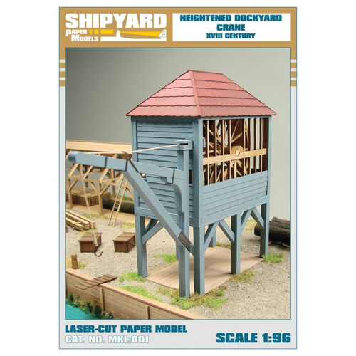 ShipYard MKL001 Heightened Dockyard Crane XVIII Century