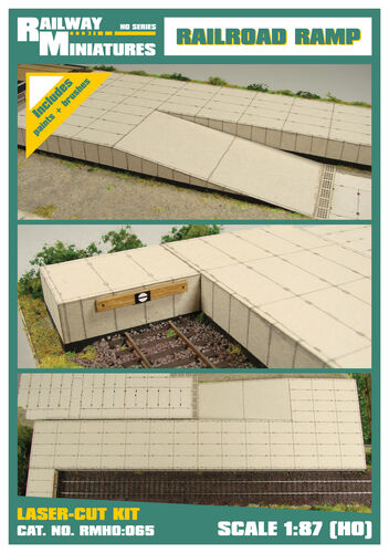 ShipYard RMH0065 Railroad Ramp