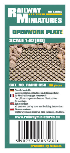 ShipYard RMH0058 Openwork Plate