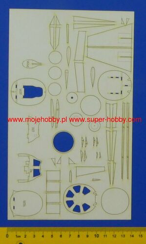 Haliński KA-4-2011-ac Mitsubishi A6M3 Zero - Japanese Deck Fighter (Laser Cut Frames)