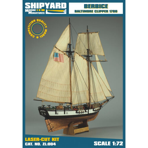 ShipYard ZL004 Berbice - Baltimore Clipper 1780
