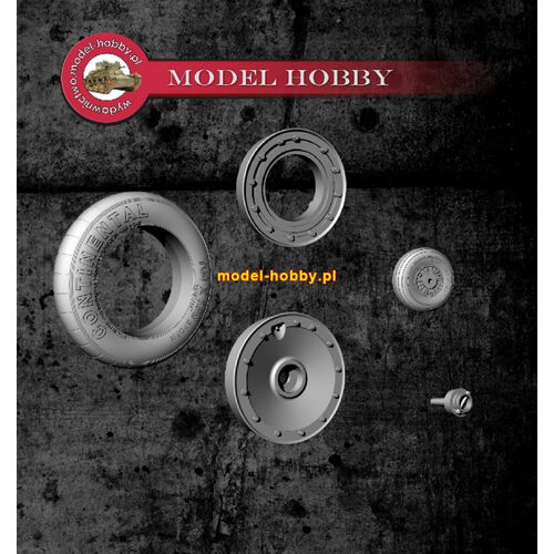 Model Hobby 0038-KOL2 Focke-Wulf Fw-190A - Resin Wheels