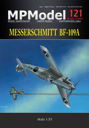MPM Model 07-2025 Messerschmitt Bf-109A