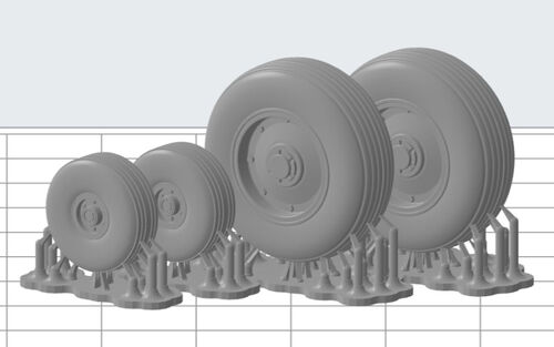 Answer MSM-035-KOL PZL W-3A Sokół TOPR - Wheels