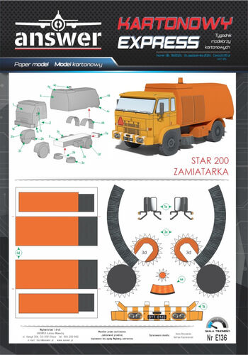 Answer KE-E136 STAR 200 Sweeper
