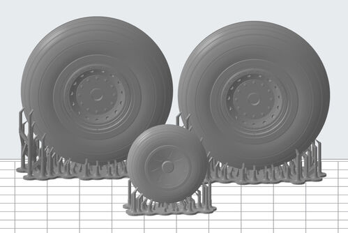 Answer MMM-01-2024-KOL Boeing B-29 Superfortress - Wheels