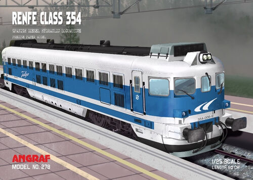 Angraf 278 Renfe Class 354 - Spanish Diesel Hydraulic Locomotive