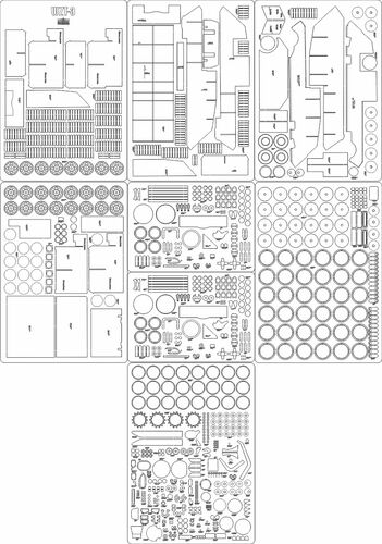 Answer ANG-240-SZK01 WZT-3 - Laser Cut Frames, Details