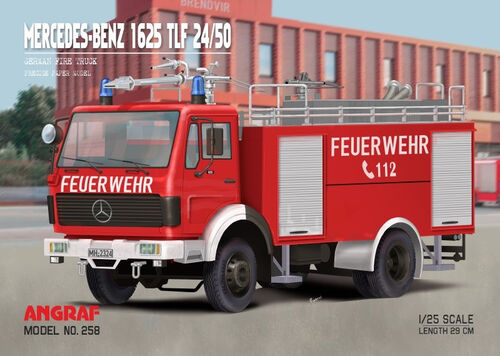 Angraf 258 Mercedes Benz 1625 TLF 24/50 - German Fire Truck