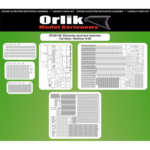Orlik 128-146w Staliniec S-60 - Laser Cutting Frames And Caterpillars