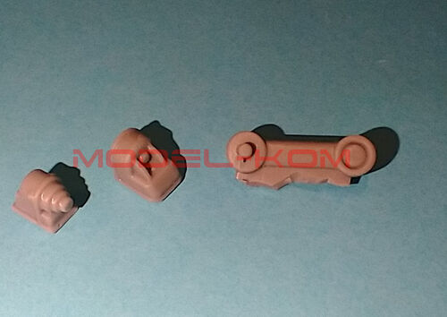 Model-Kom 1-2021-AKC06 9K51 SCUD A - Set Of Resin Suspension Arms And Buffers