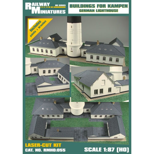 ShipYard RMH0055 Buildings For Kampen - German Lighthouse
