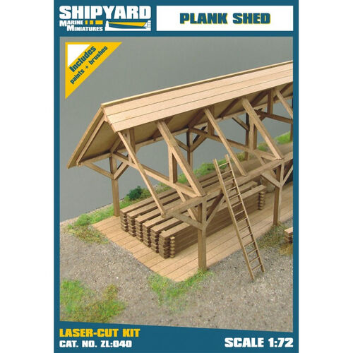 ShipYard ZL040 Plank Shed