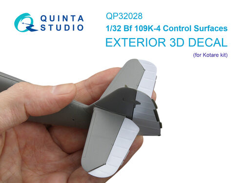 Quinta Studio QP32028 Messerschmit Bf-109 K-4 -Control Surfaces (for Kotare Kits)