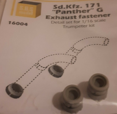 SBS Model 16004 Sd.Kfz. 171 'Panther' G Exhaust fastener