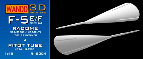 WandD STUDIO R48004 F-5E/F K Model Early Radome