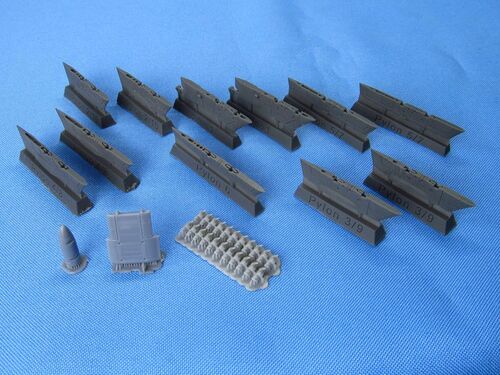 Metallic Details MDR48161 Fairchild A-10 Thunderbolt II - pylons detailling set (designed to be used with Hobby Boss )
