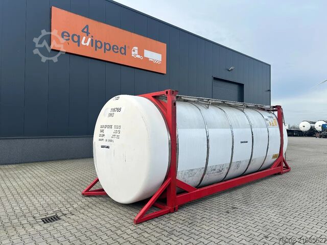 Tank kontejner
Van Hool 20FT SWAPBODY 30.000L UN PORTABLE,T11,5Y- + CSC...
