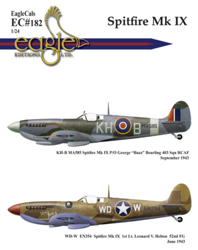 Eagle Editions D182-24 Spitfire Mk IX