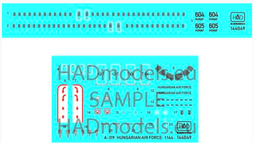 HAD Models 144049 Airbus A-319 in Hungarian Air Force Service