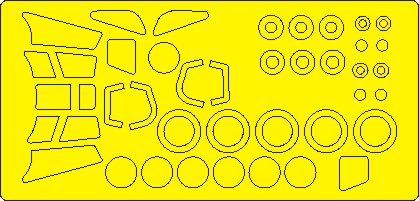 New Ware AM1027 Mi-4 Hound BASIC kabuki masks for Trumpeter