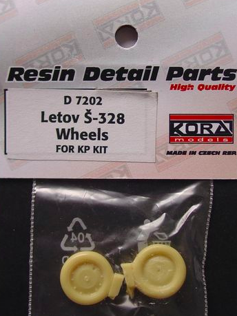 Kora Models D7202 Letov S.328 wheels