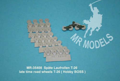 MR Modellbau 35408 Late time road wheels T-26