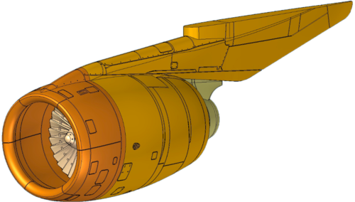 Bra.Z Models BZ4103 Lockheed L-1011 RB-211-524B4 Engines for Otaki/Eastern Express