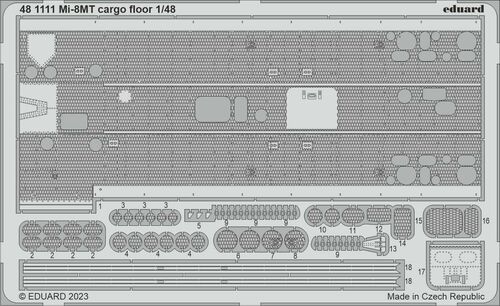 Eduard 481111 Mi-8MT cargo floor TRUMPETER