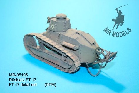 MR Modellbau 35195 FT 17 detail set