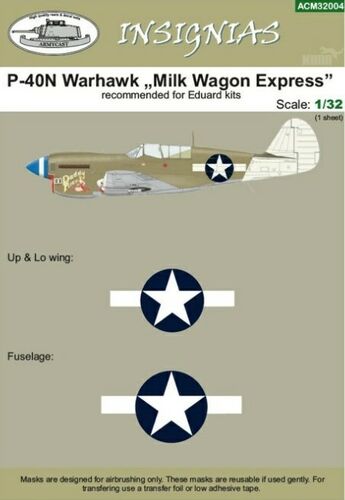 Armycast ACM32004 P-40N Warhawk "Milk Wagon Express"